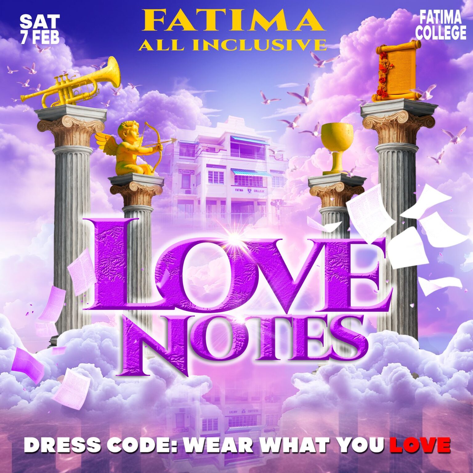 Fatima All-Inclusive Fete 2026: Love Notes | Fatima Old Boys Association